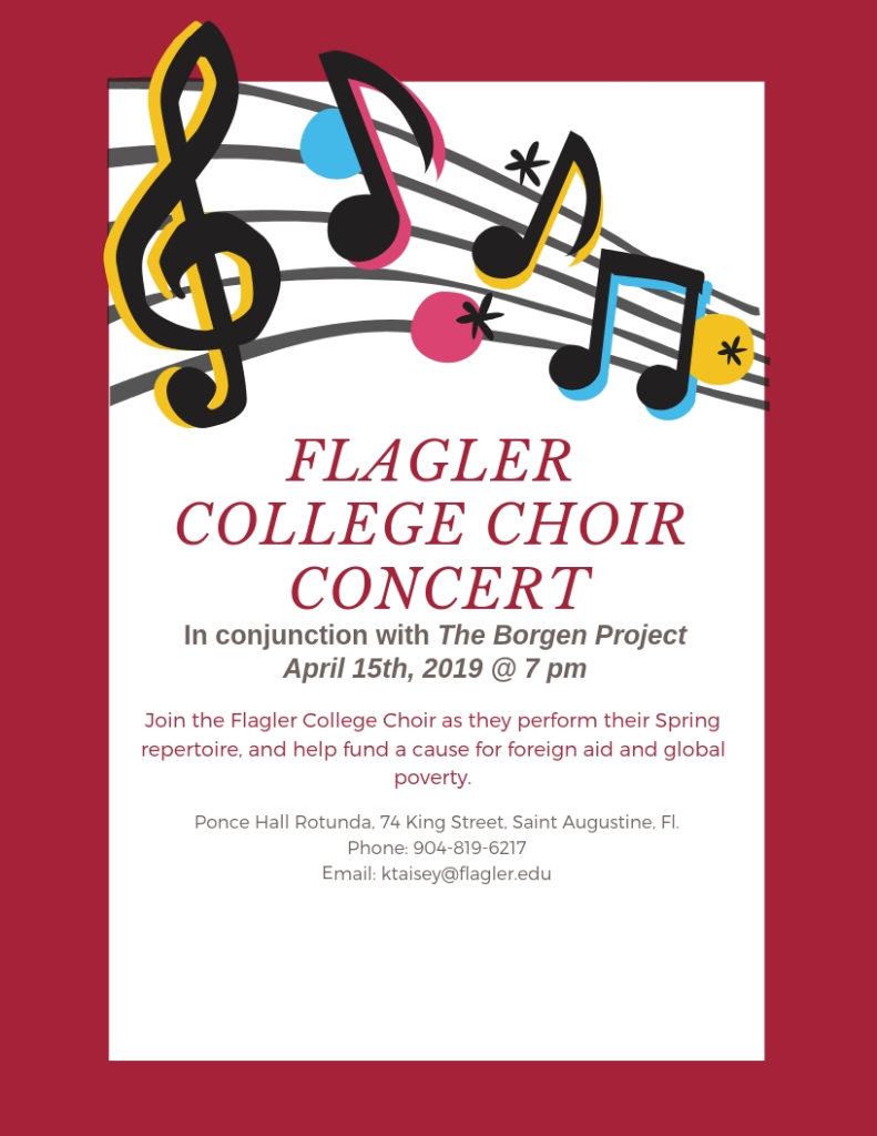Flagler College Choir’s Spring Concert - St. Augustine Guest Houses