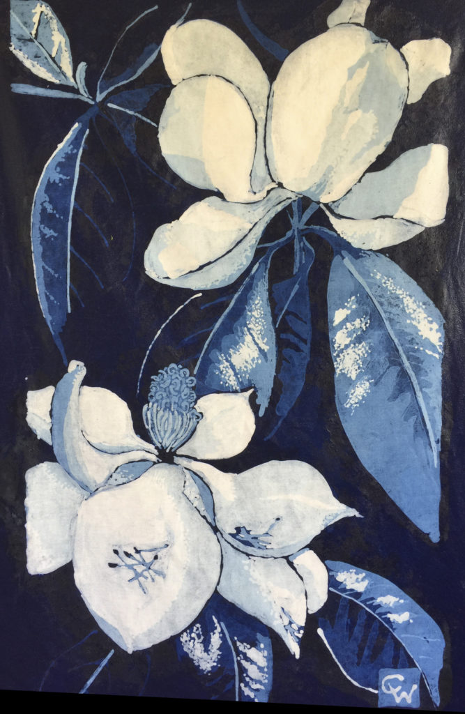 Midnight in the Garden of Indigo Batik Exhibit - St. Augustine Guest Houses